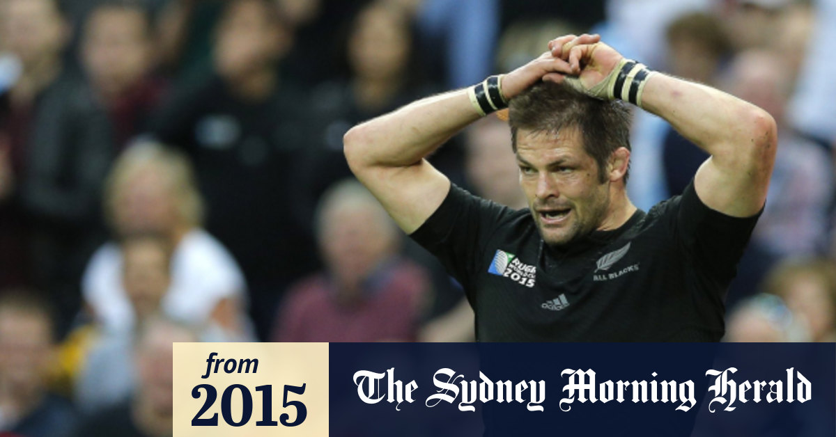 Rugby World Cup 2015: All Blacks captain Richie McCaw's blatant foul ...